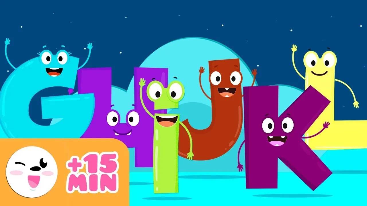 The alphabet G H I J K L - Educational video to learn the letters for ...