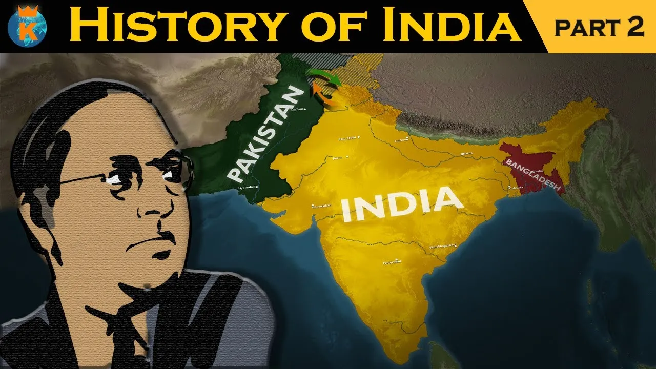 THE HISTORY OF INDIA in 14 Minutes - Part 2 - ClassX