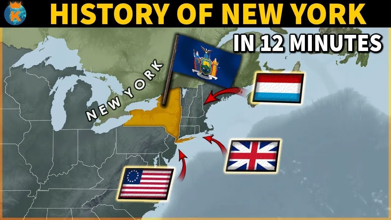 The History of New York in 12 Minutes - ClassX