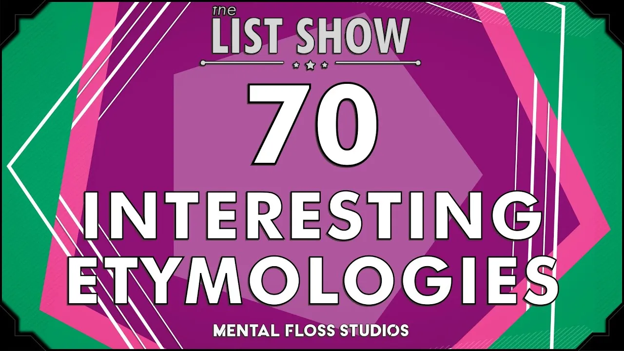 The Interesting Etymology Behind 70 Words - ClassX