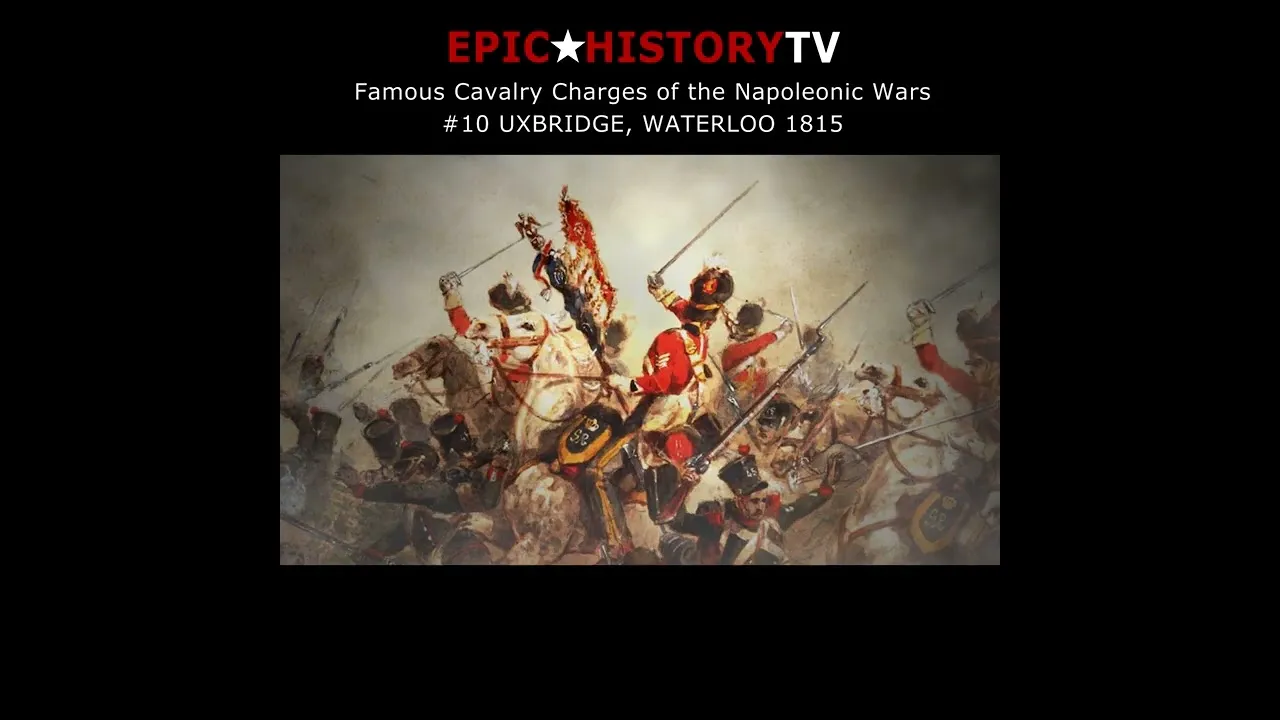 The legendary charge of the British cavalry at Waterloo - ClassX