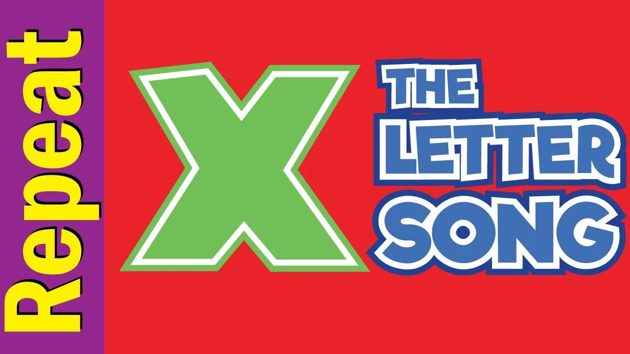 The Letter x Song - Listen & Repeat | Phonics Song | ESL for Kids - ClassX