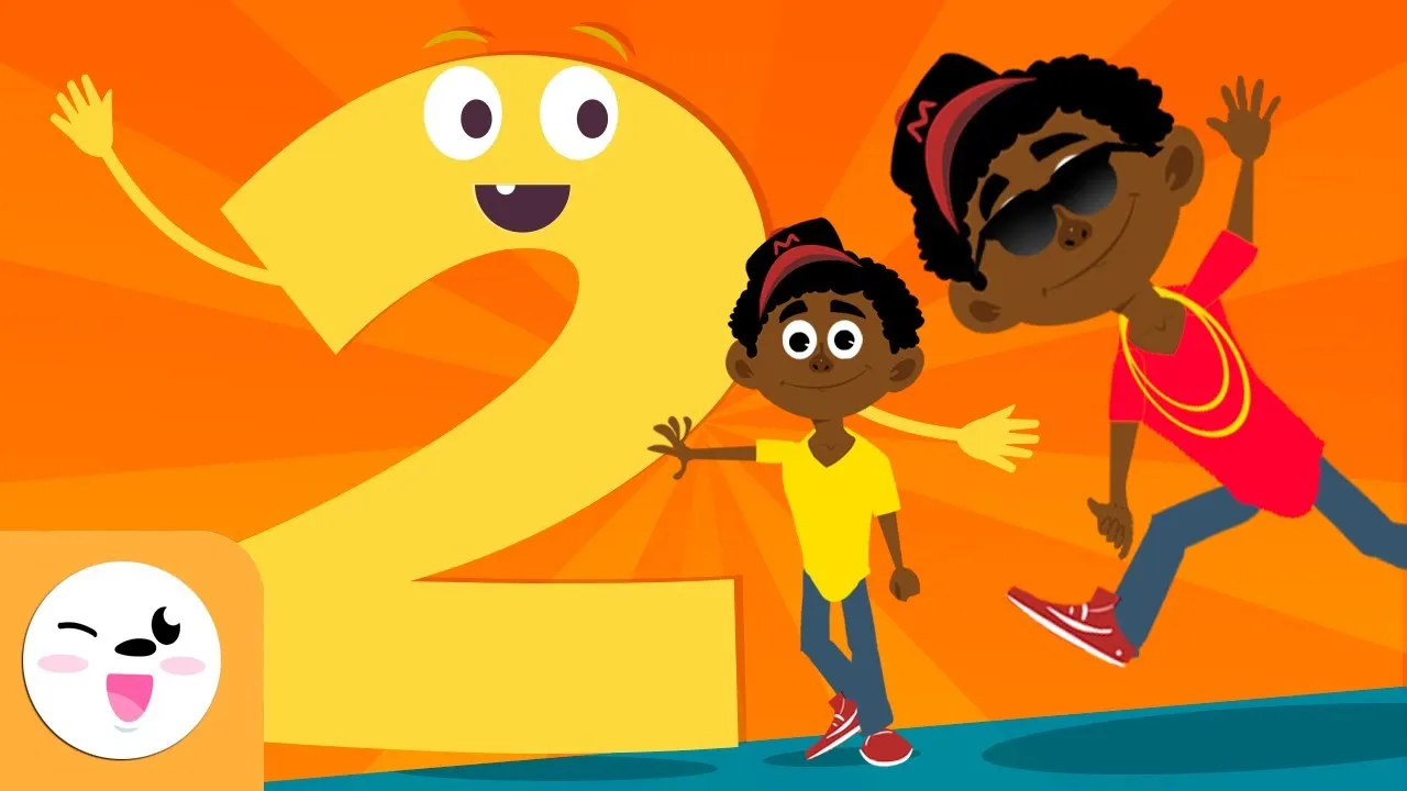 The Number 2 for kids - Learning to Count - Numbers from 1 to 10 - The ...