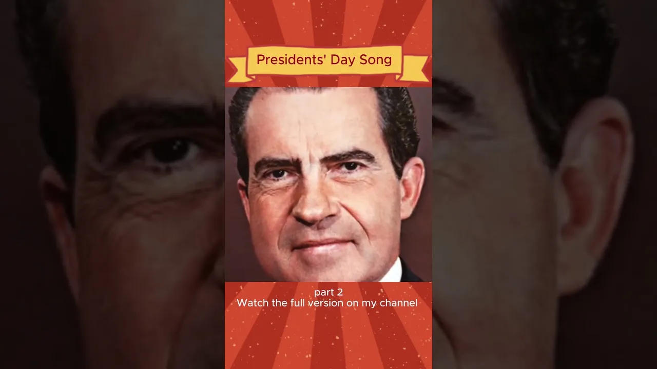 The Presidents Song. Sing the names of every United States President! ⭐ ...