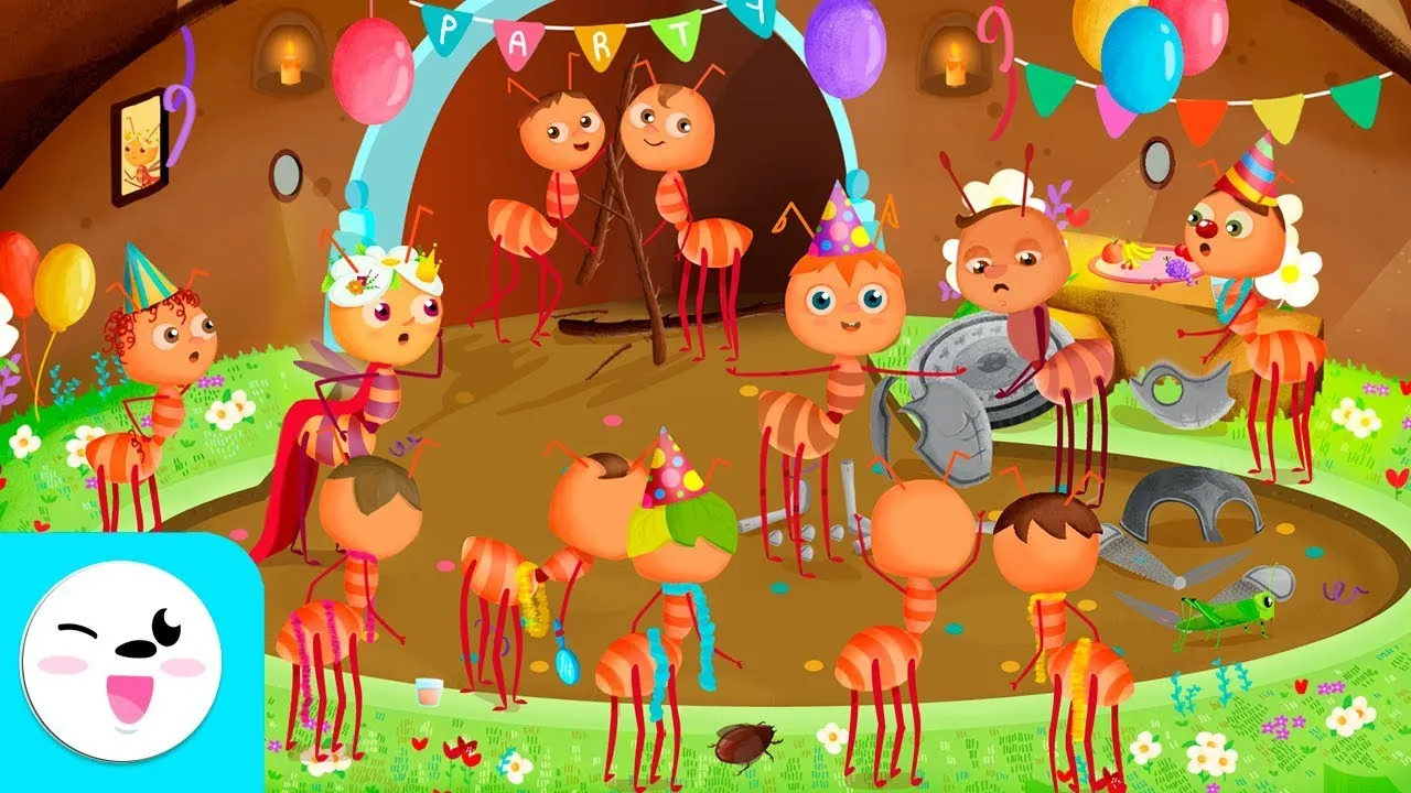 The Story of the Ant Hill - Values for Kids - Learning insects for kids ...