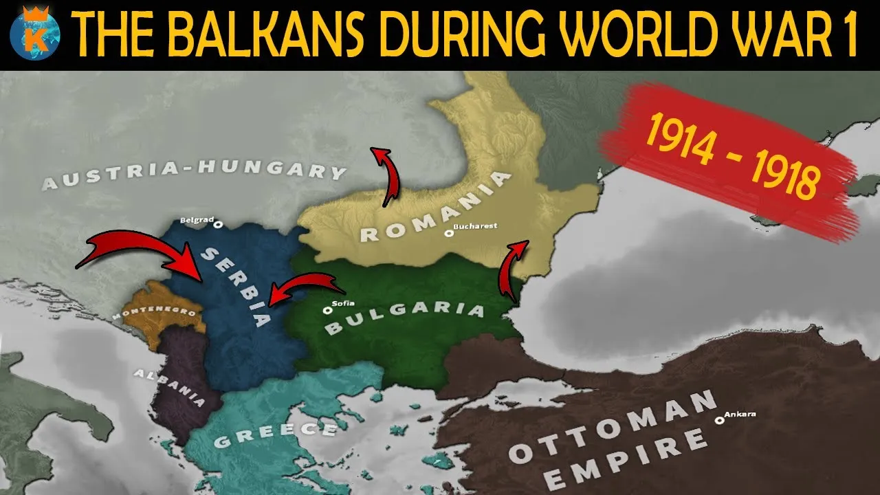 The Third Balkan War - Explained in 20 minutes | Balkans during WW1 ...