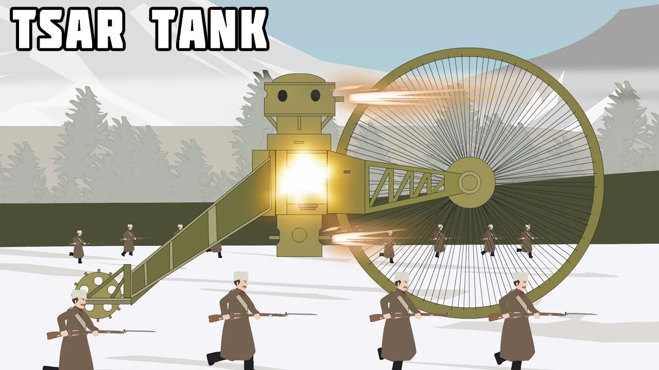 The Tsar Tank - The Strangest Tank Ever? - ClassX