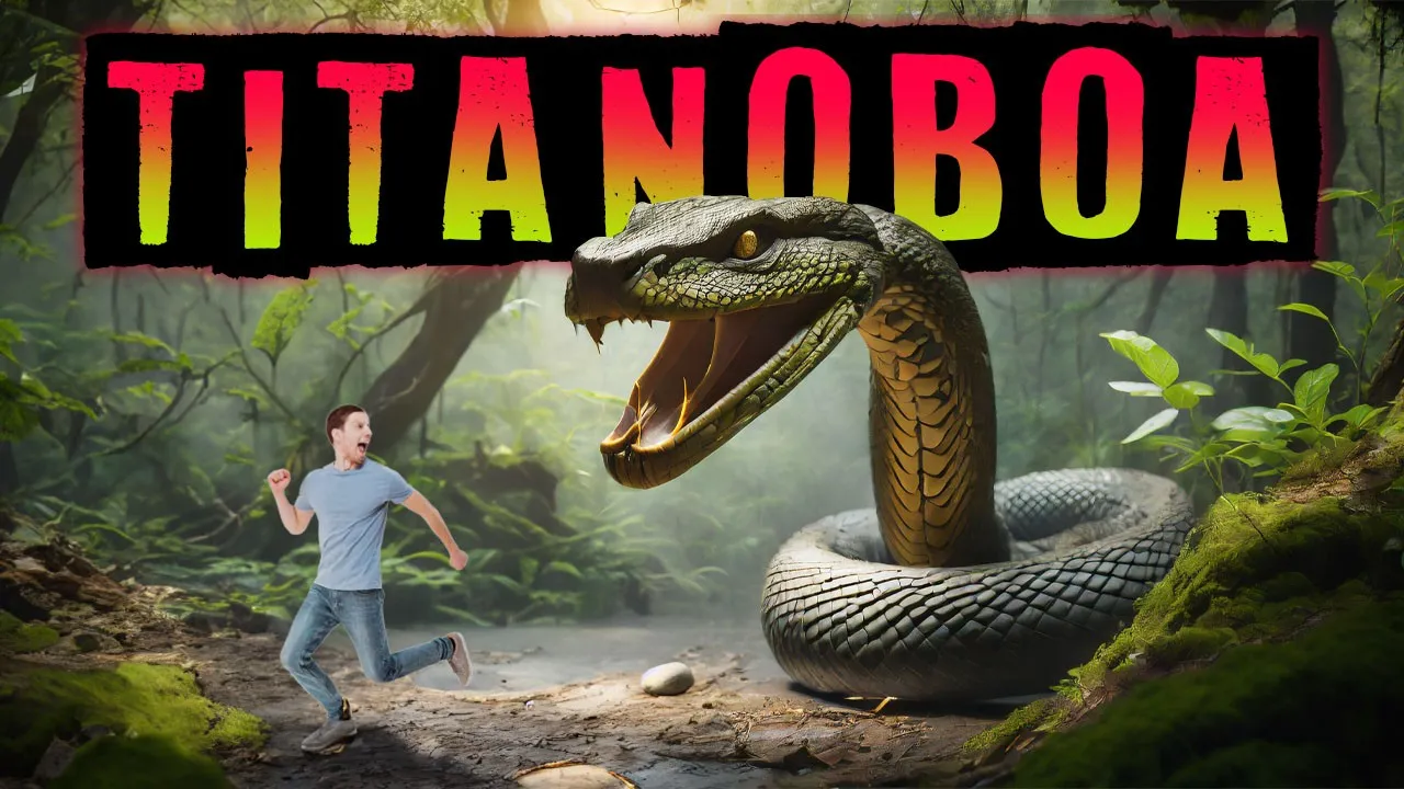 Titanoboa - The Biggest Snake that EVER Lived! - ClassX