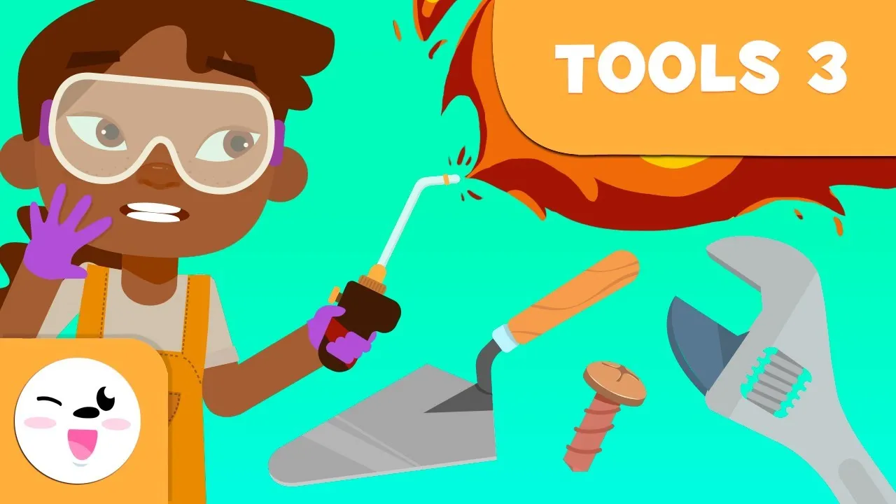 Tools - Vocabulary for Kids - Episode 3 - ClassX