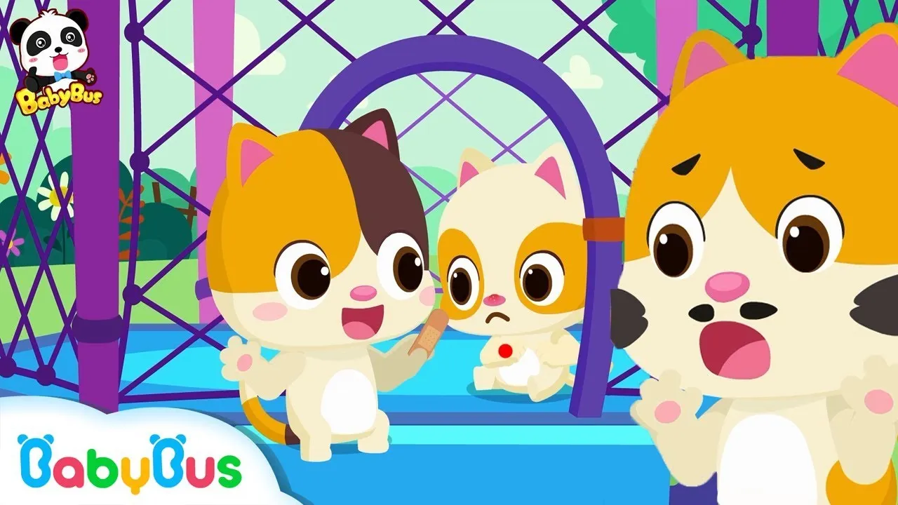 Trampoline Safety Song | Play Safe | Nursery Rhymes | Kids Safety Tips ...
