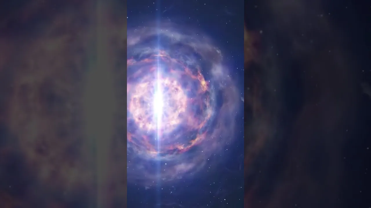 Unique Supernova Event #universe #science #nasa - ClassX