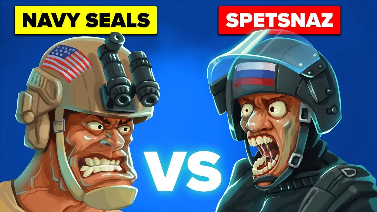 US Navy SEALS vs Russian Spetsnaz - Special Forces Comparison - ClassX
