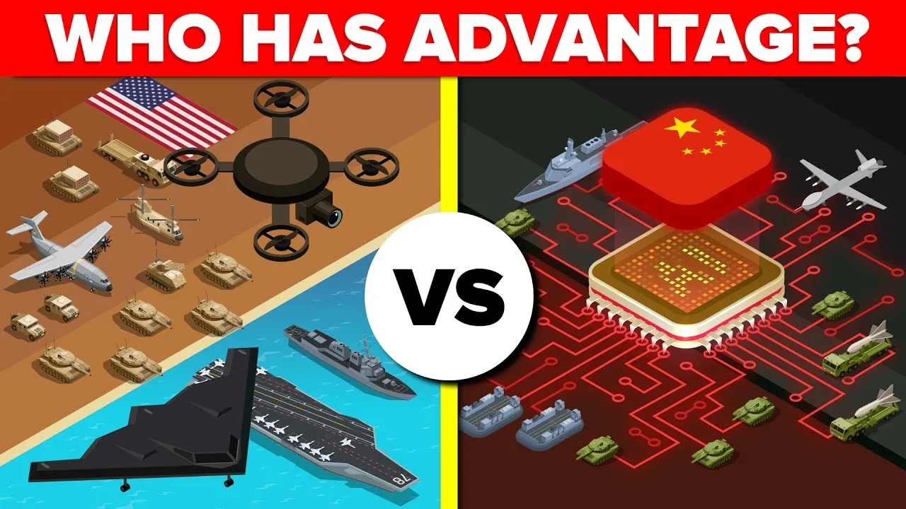 USA vs CHINA - Military / Army Weapons Technology Comparison - ClassX