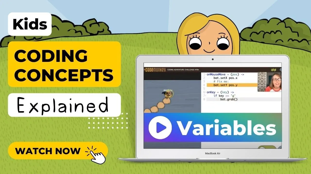 Variables - Coding Concepts Explained for Kids - ClassX Variables - Coding Concepts Explained for Kids - ClassX