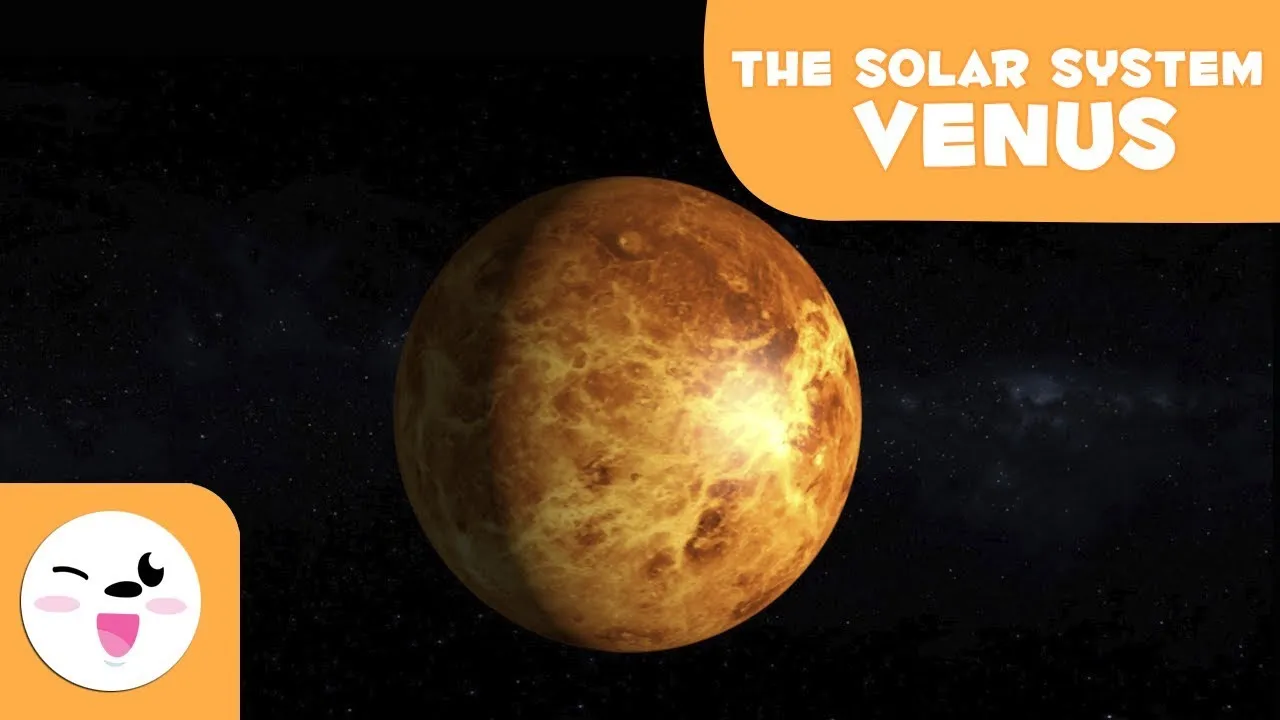 Venus, the Planet of Love - Solar System 3D Animation for Kids - ClassX