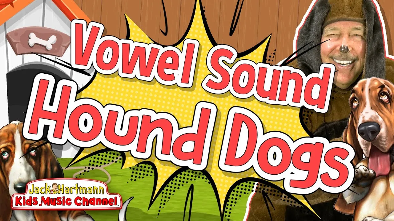 Vowel Sound Hound Dogs Jack Hartmann - ClassX