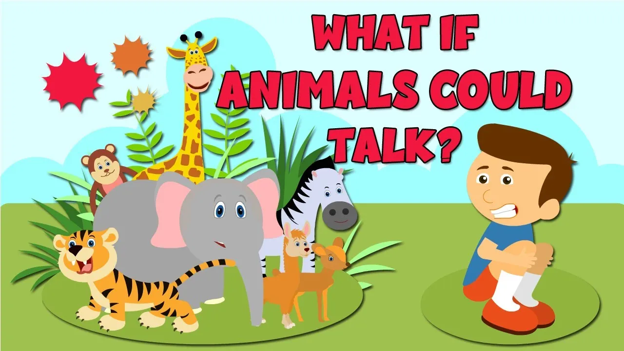 What if animals could talk? - Is it possible for animals to talk? #kids ...
