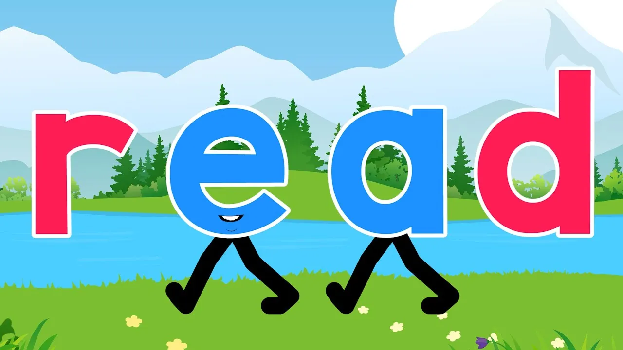 When Two Vowels Go Walking Vowel Teams Song | Vowels Song - ClassX