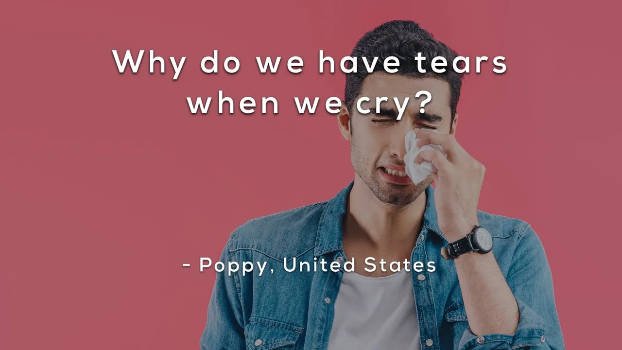 Why do we have tears when we cry? - ClassX