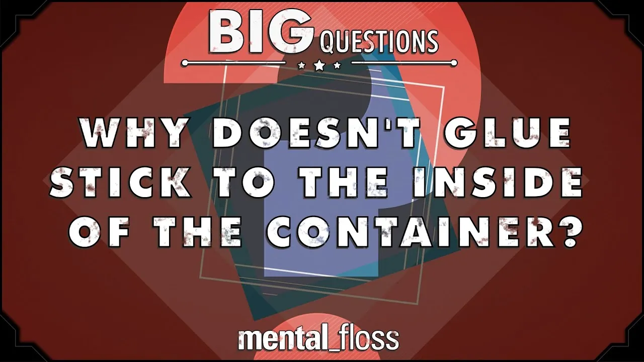 Why doesn't glue stick to the inside of the container? - Big Questions - (Ep. 29) - ClassX