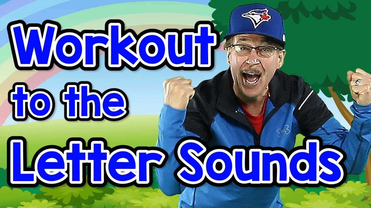 Workout to the Letter Sounds | Version 2 | Letter Sounds Song | Phonics ...