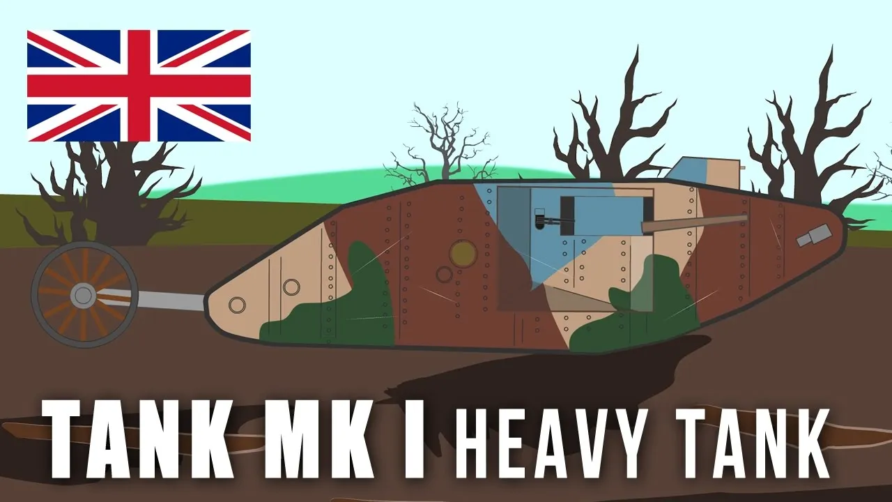 WWI Tanks: Tank Mk I Heavy Tank - ClassX