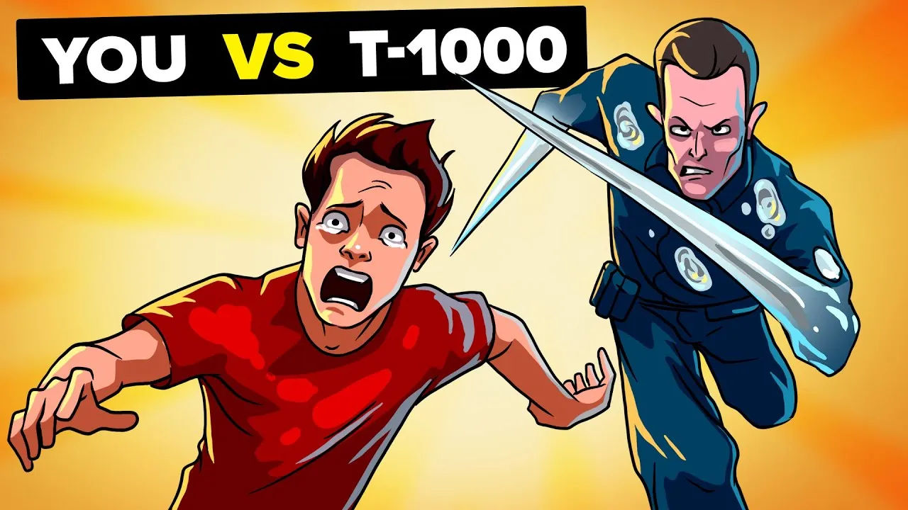 YOU vs T-1000 - Could You Defeat and Survive The Terminator - ClassX