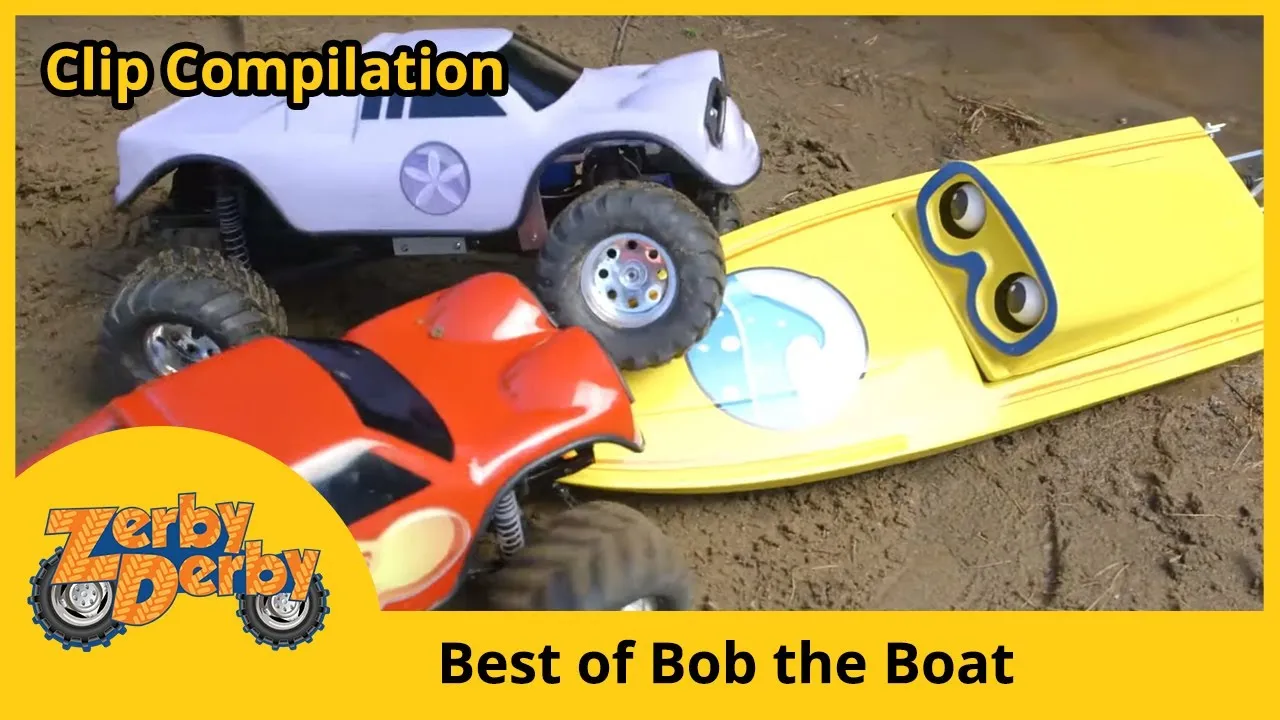 Zerby Derby |????| BOB THE BOAT VS. THE BEACH |????️| Best of Bob the ...