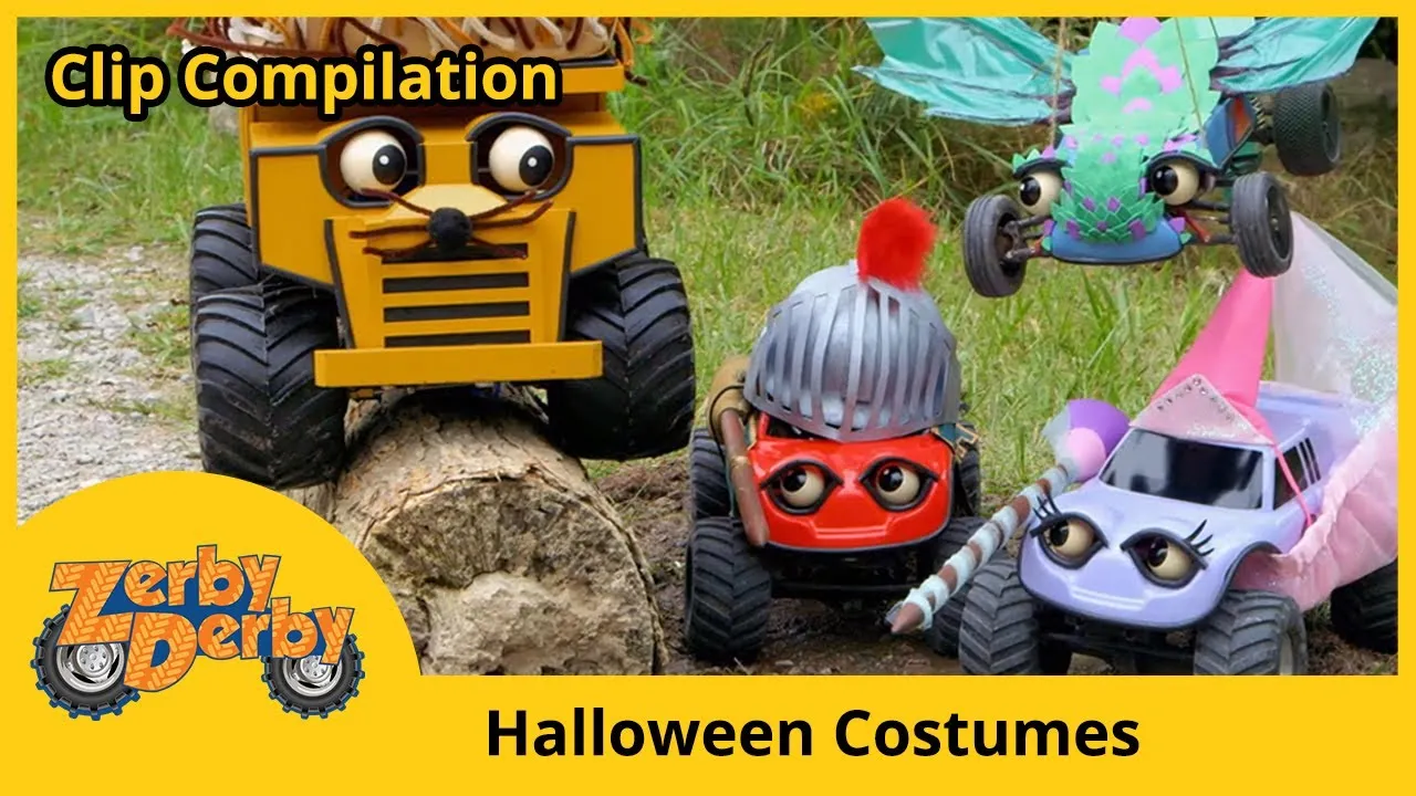 Zerby Derby |????| CAR HALLOWEEN COSTUMES |????| Clip Compilation ...