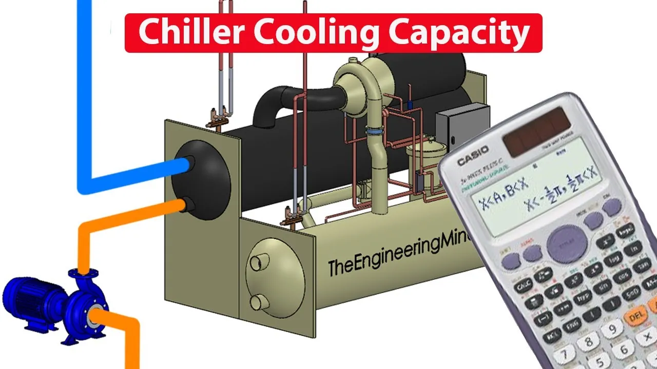 CALCULATE Chiller cooling capacity - Cooling Load kW BTU Refrigeration ...