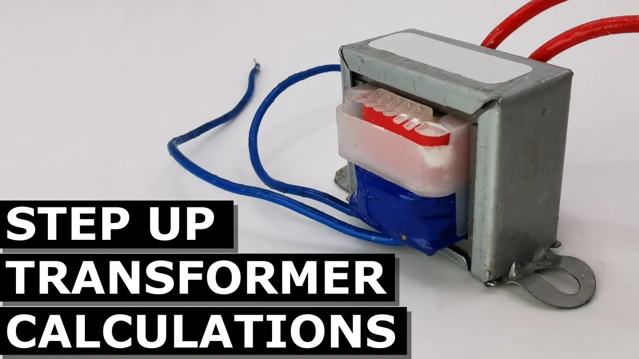 Step Up Transformer Calculation Basics - ClassX