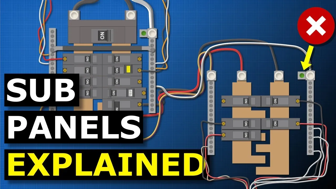 Sub Panels Explained - Why are neutral and ground separated? - ClassX